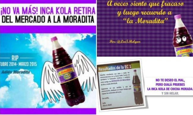 Memes Moradita Inka Cola Conocer A Tu Crush 😍 También Puede